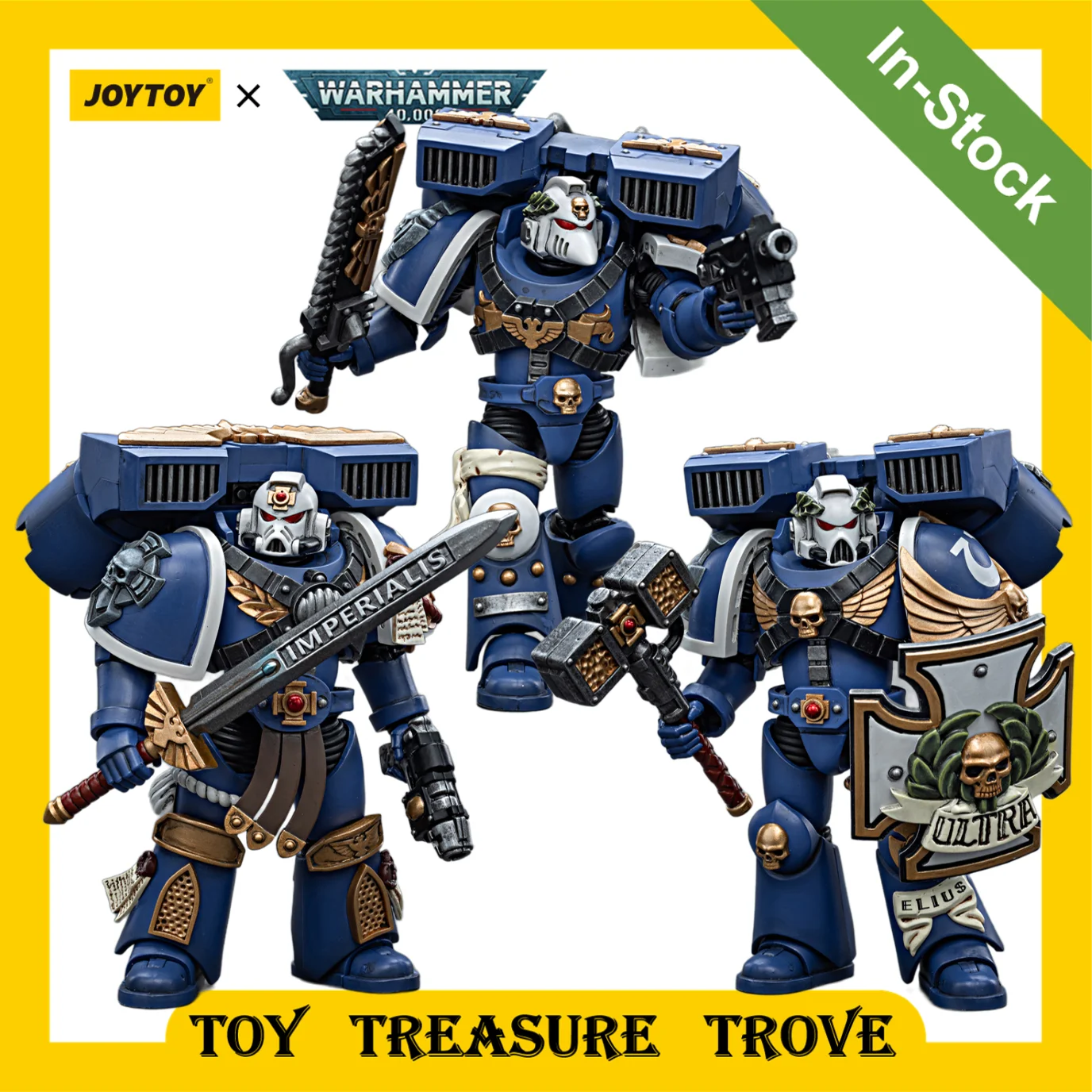 YTOY-Warhammer-40k-Space-Marines-Action-Figure-Ultramarines-Vanguard ...