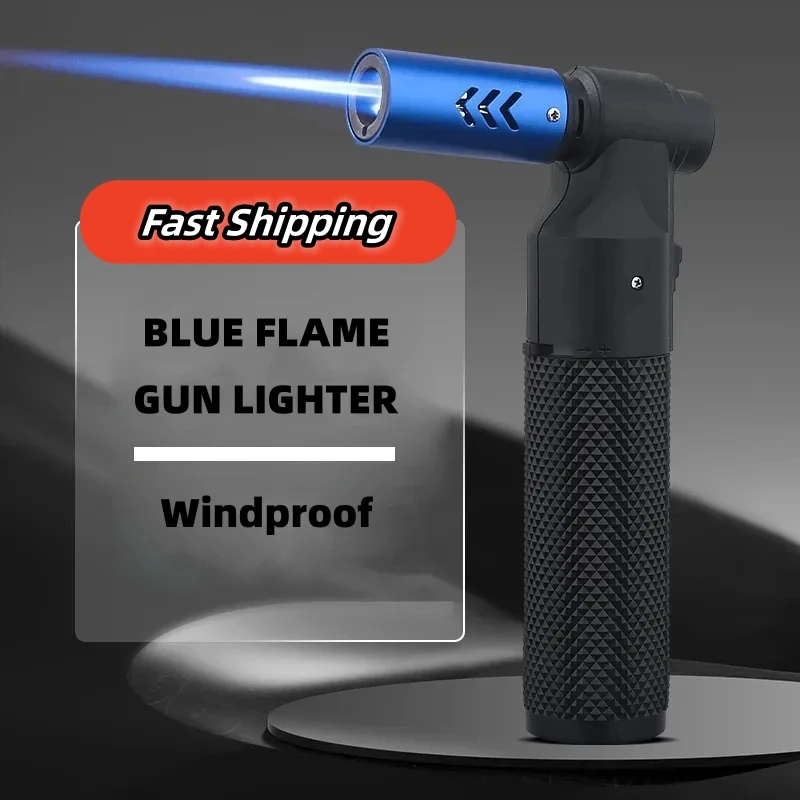 Hot-Metal-Windproof-Direct-Inflatable-Turbo-High-Fire-Gas-Lighter ...