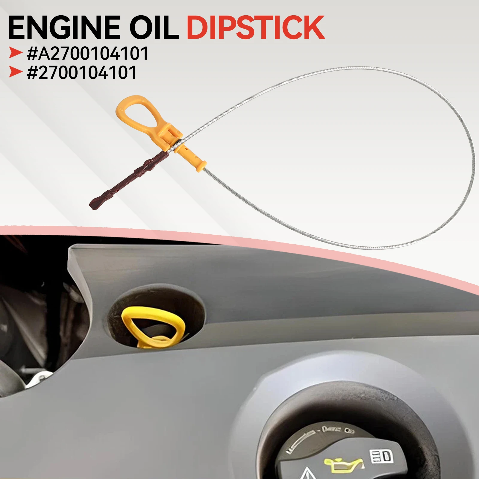 Engine Parts Oil Level Display Dipstick Fit For Mercedes Benz W176 C117 ...