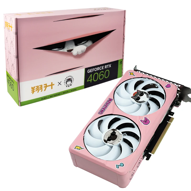 ASL-NVIDIA-GeForce-RTX-4060-8GB-GDDR6-128Bit-PCI-Express-4-0-Pink ...
