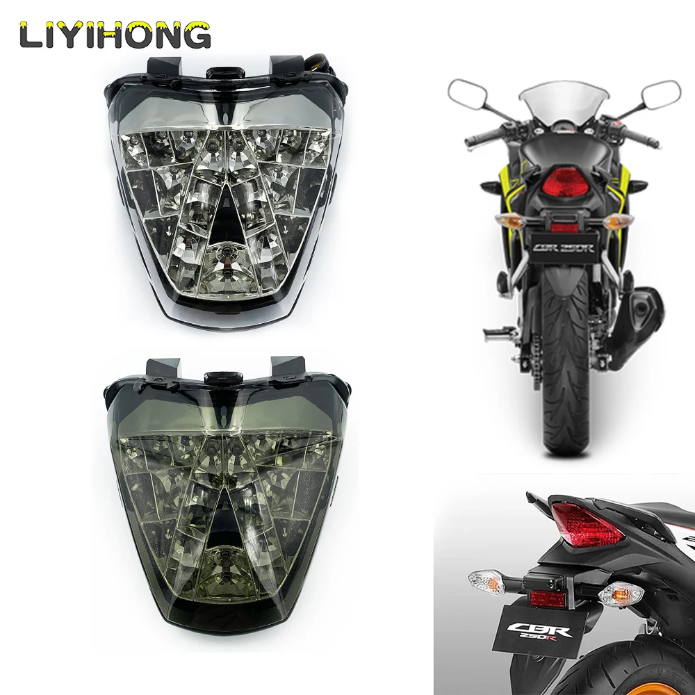 Led-Integrated-Taillight-Tail-Brake-Turn-Signals-Light-For-HONDA-CBR ...