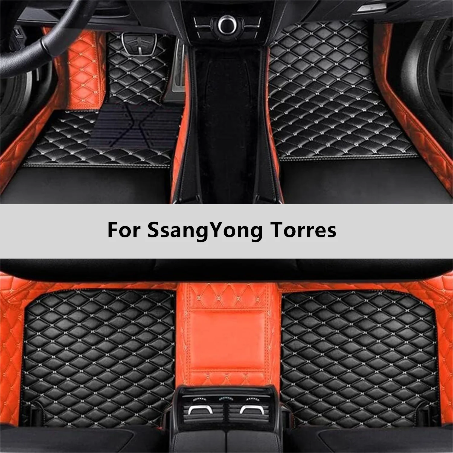 Custom Car Floor Mats For SsangYong Torres 2022 2023 2024 2025 2026 ...