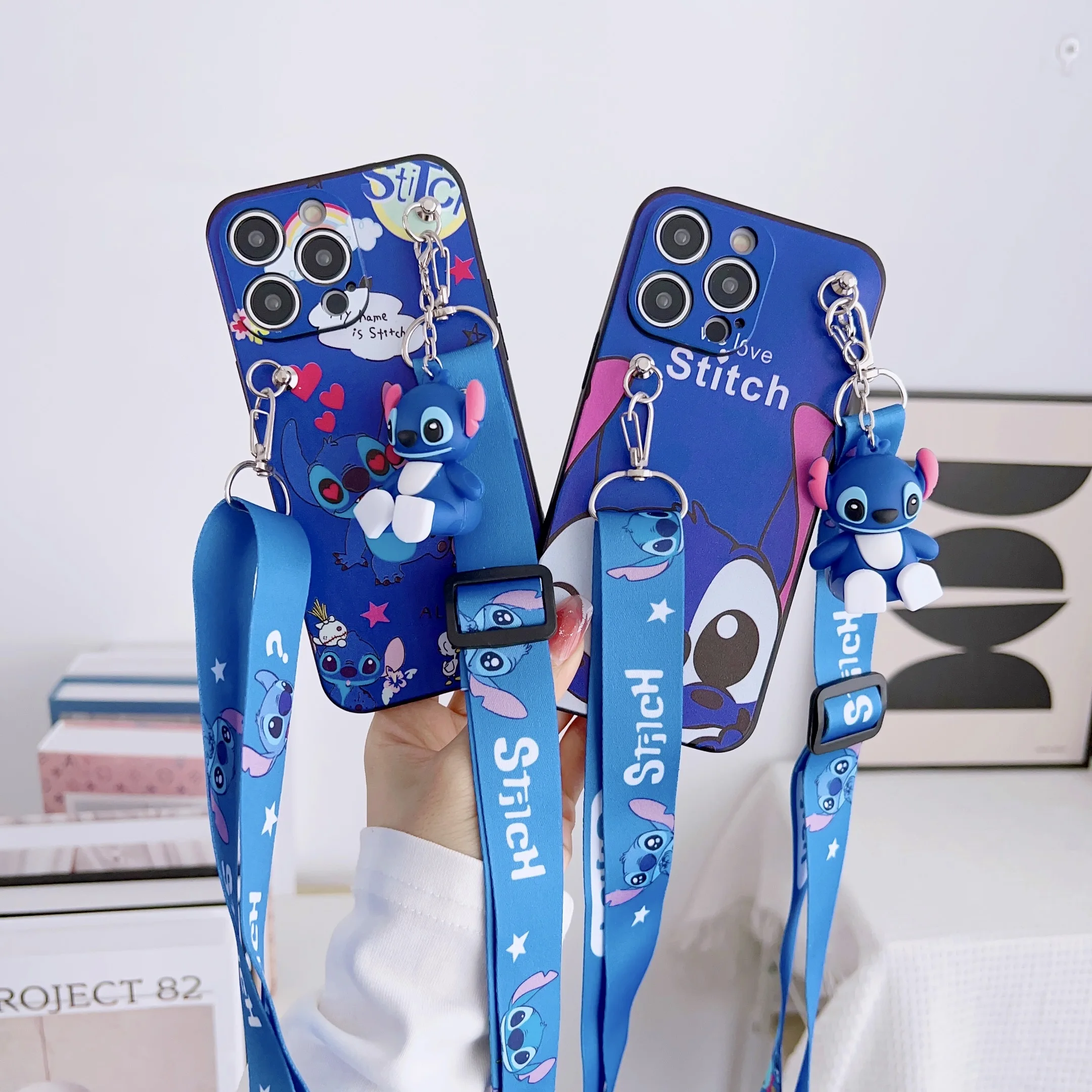 Stitch-Case-With-Holder-Strap-Rope-For-Samsung-Galaxy-A13-A14-A03-A04 ...