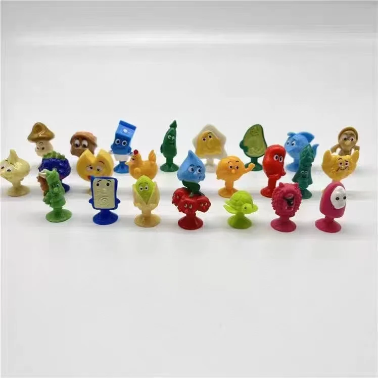 30Pcs Original Mini TPR Soft Stikeez Ventouse Figure Figurine Fruit ...