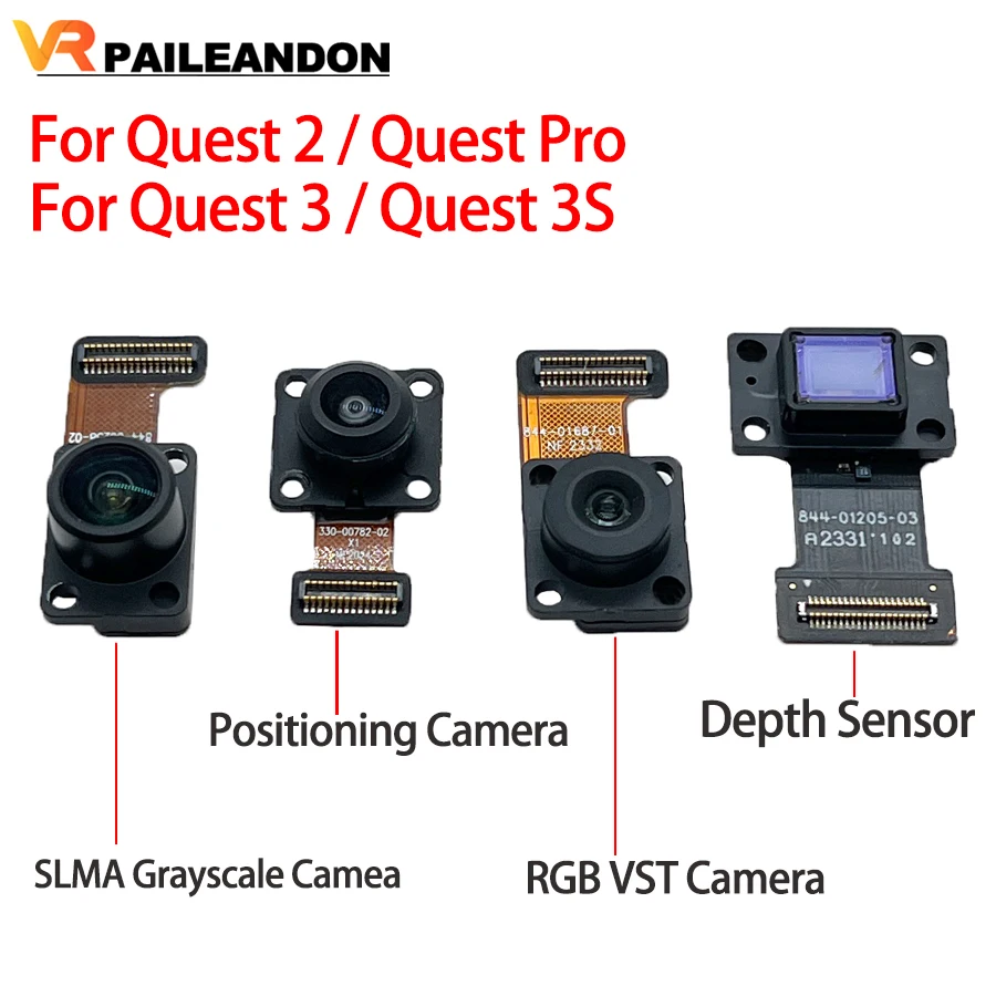 Original For Meta Quest 2 Pro Quest 3 3s VR RGB VST SLMA Grayscale ...