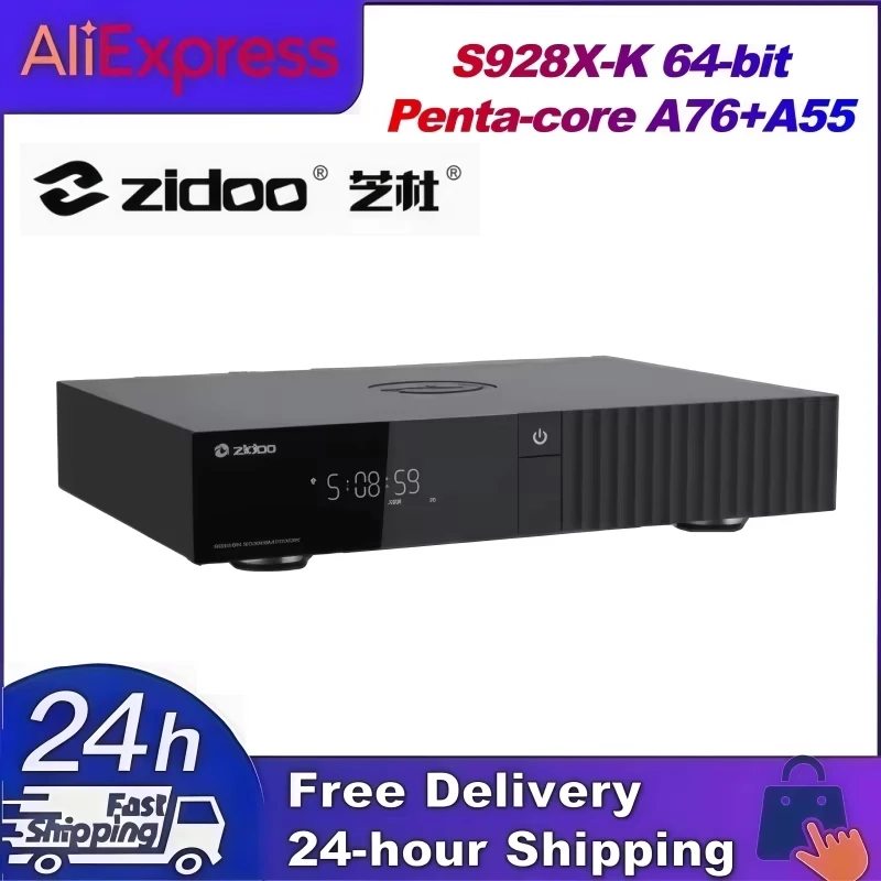 Zidoo z3000 pro Music Player 8K UHD S928X-K 64 bits Penta-core A76 ...