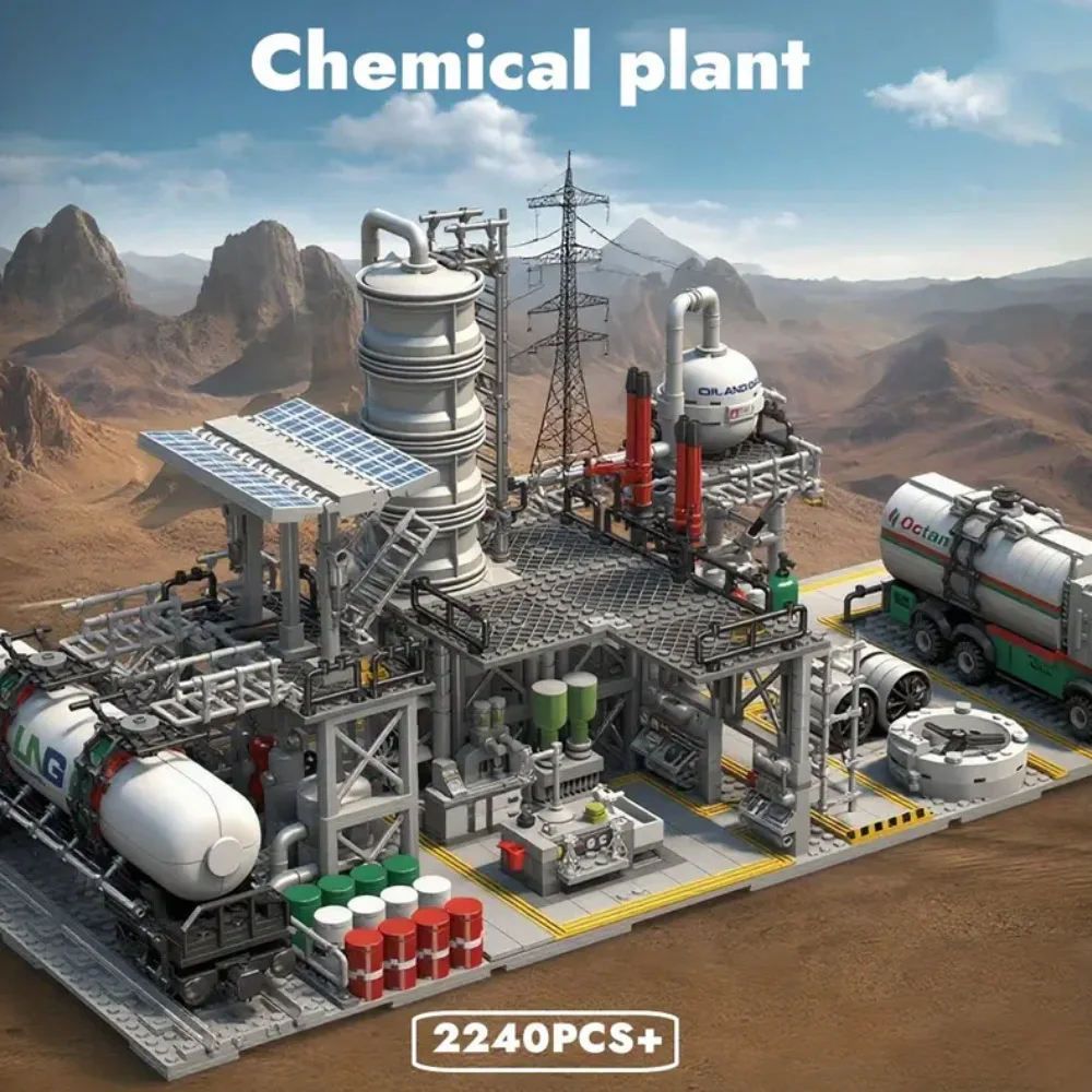 MOC City Street View Building Blocks Natural Gas Storage Center ...