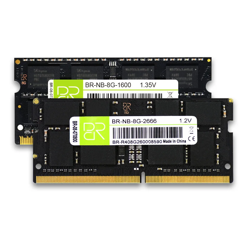 BR DDR4 DDR3 Memoria Ram Notebook 32GB 16GB 8GB 4GB 3200 2666 2400 1600 ...