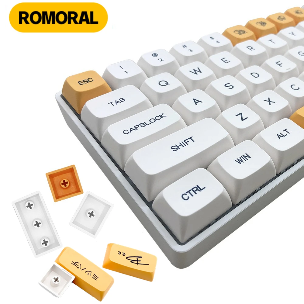 140-Keys-PBT-Keycap-XDA-Profile-Personalized-English-Russian-Japanese ...