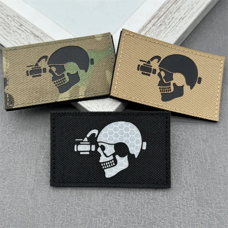 1pc Tactical Patches Badges IR Infrared Reflective Patches on Backpack ...