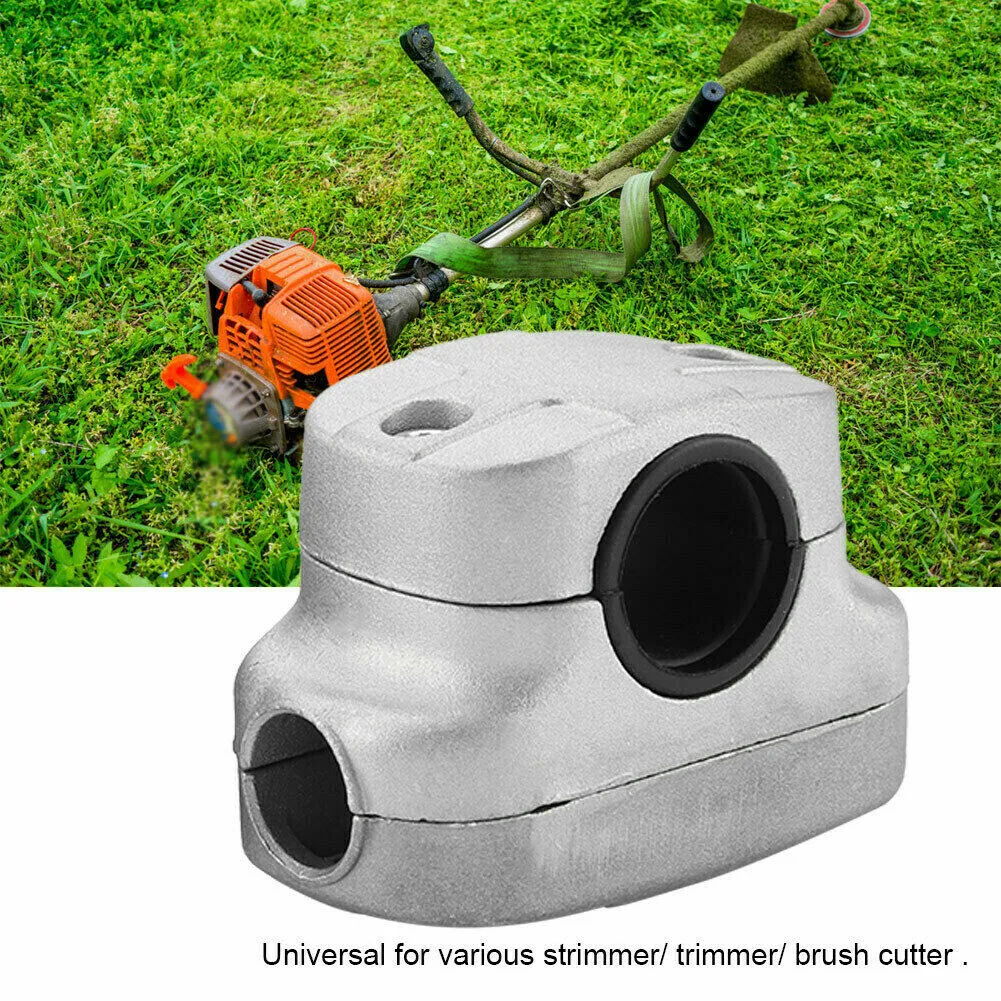 Universal Brush Cutter Handle Clamp Aluminum Fixed Lawn Mower Tools ...