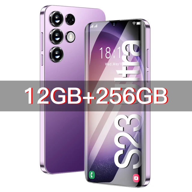 S23 ultra smartphone 6,8 hd bildschirm original handys 16g 1t 5g dual sim celu lares 6800mah ...