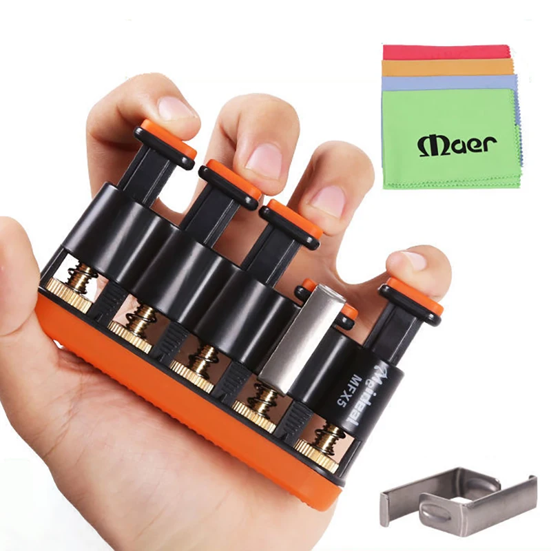 Hand-Grip-Finger-Trainer-Strengthener-Adjustable-Power-Training-Home ...