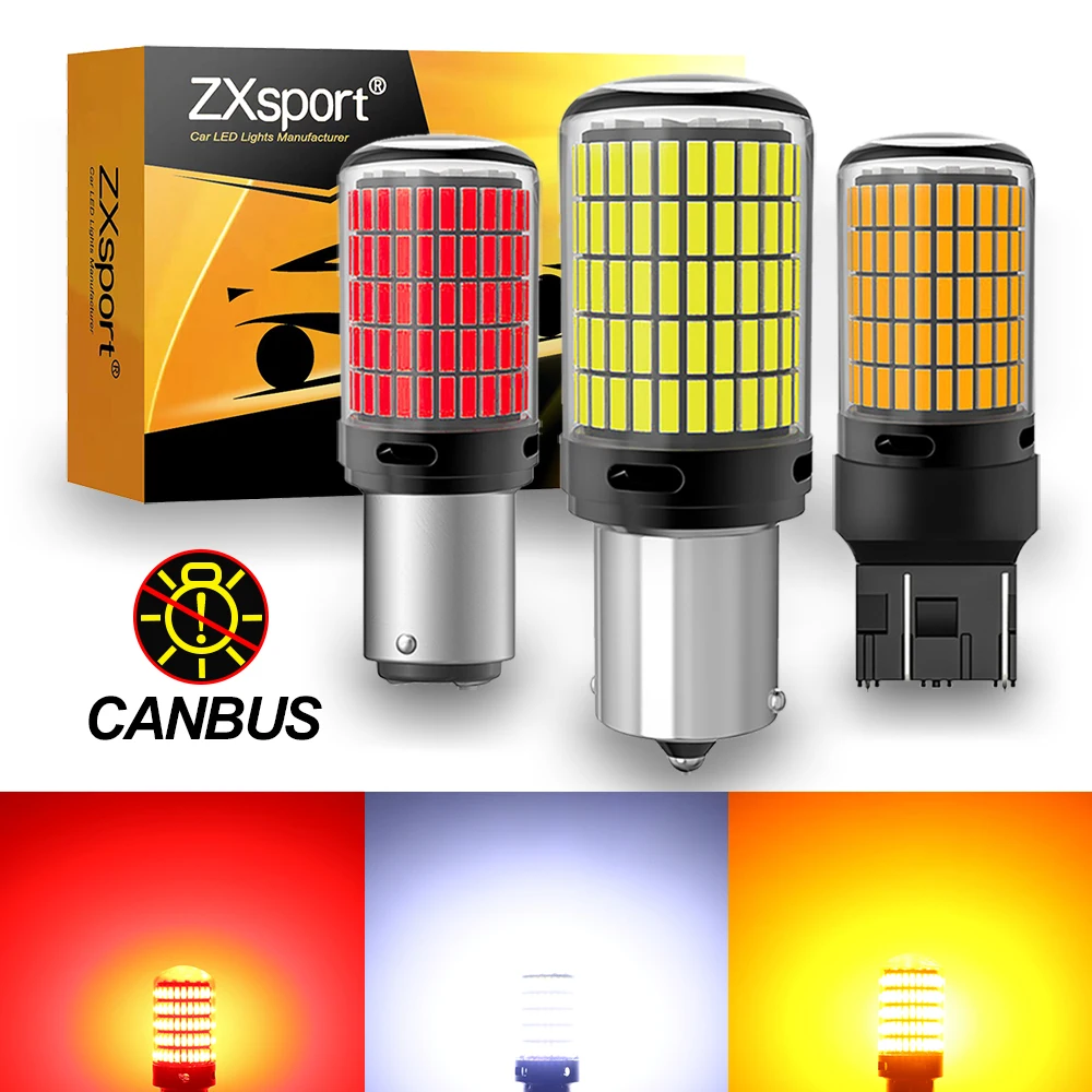 2Pcs-3600LM-P21W-1156-BA15S-Led-Bulb-BAU15S-PY21W-1157-BAY15D-P21-5W-21 ...