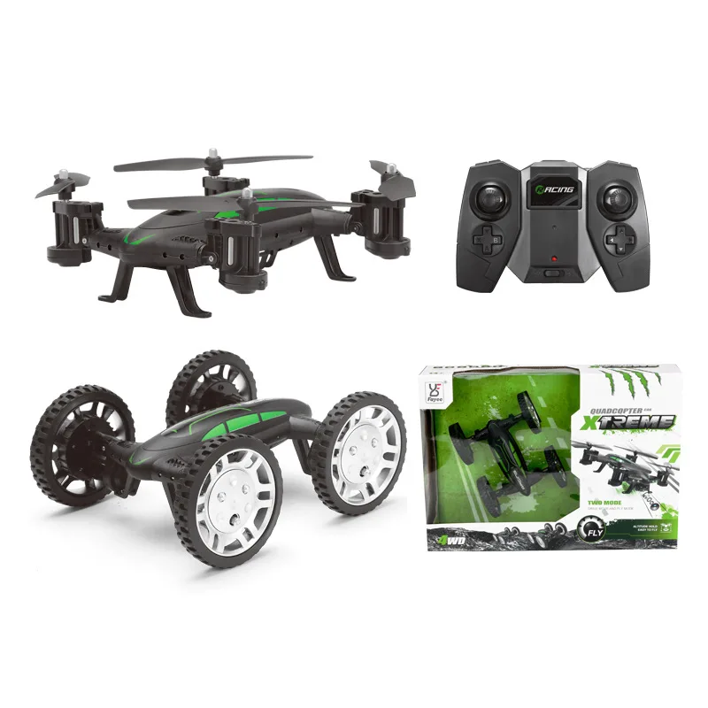 RC-2-in-1-Flying-Car-2-4G-Remote-Control-Four-axis-Stunt-Drone-Dual ...