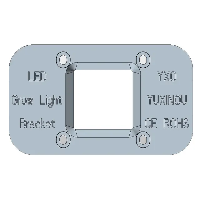 YXO Hydroponice AC 220V 20w 30w 50w Dob Cob LED Grow Light Chip Full Spectrum 380nm-780nm For ...