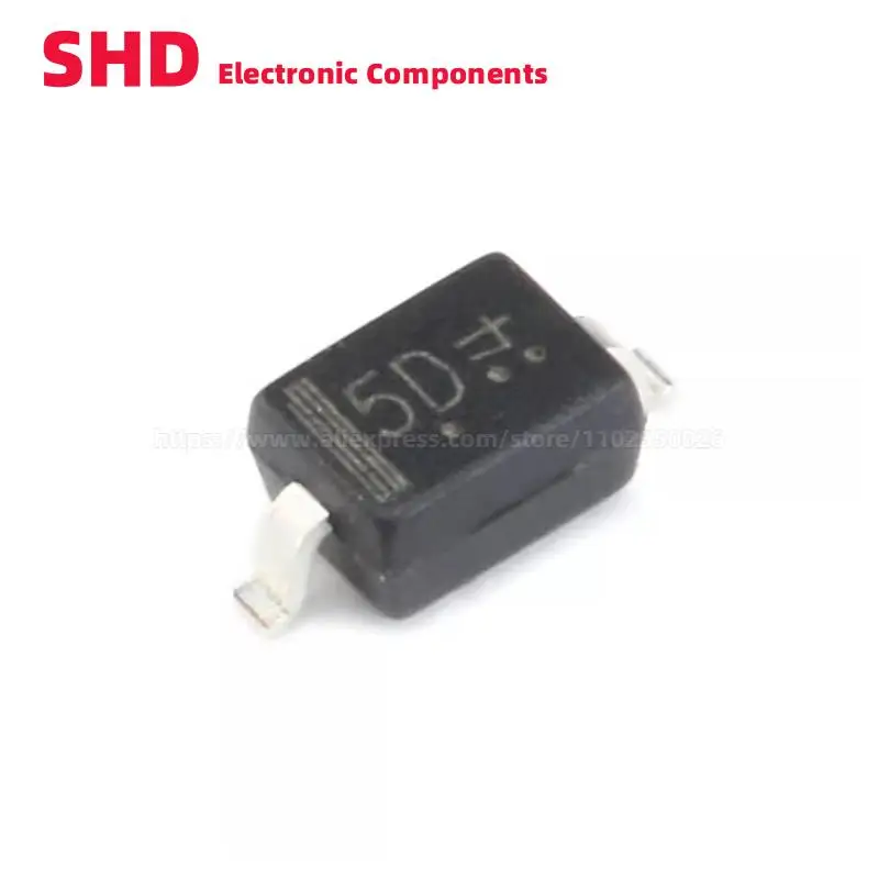 Diodo-de-interruptor-SMD-pantalla-de-seda-A-SOD-323-80V-100mA-50-piezas ...