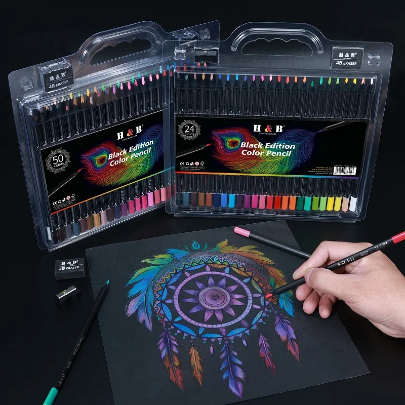 H-B-Color-Blackwood-L-pis-Base-de-leo-Arte-Suprimentos-Ferramenta-de ...