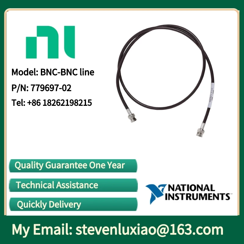 NI BNC-BNC LINE 779697-02 1-pin BNC male to 1-pin BNC male coaxial cable - BCC-BNC coaxial cable