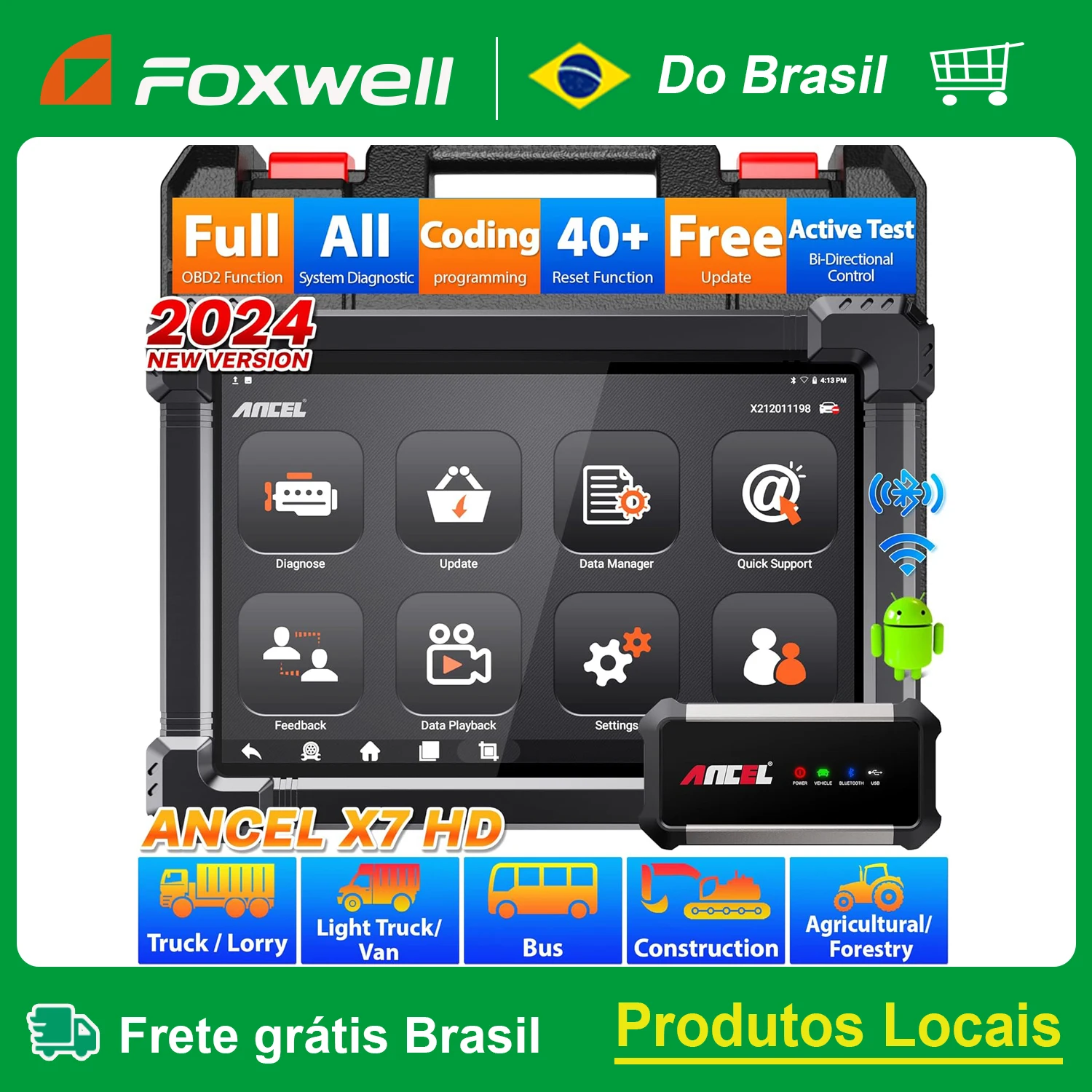 ANCEL-X7-HD-Heavy-Duty-Truck-Automotive-Scanner-Full-System-Diagnostic ...
