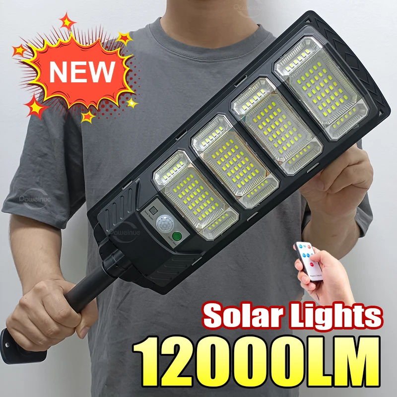 12000LM-Powerful-Solar-Lights-Outdoor-3-Modes-Newest-Sunlight-Motion ...