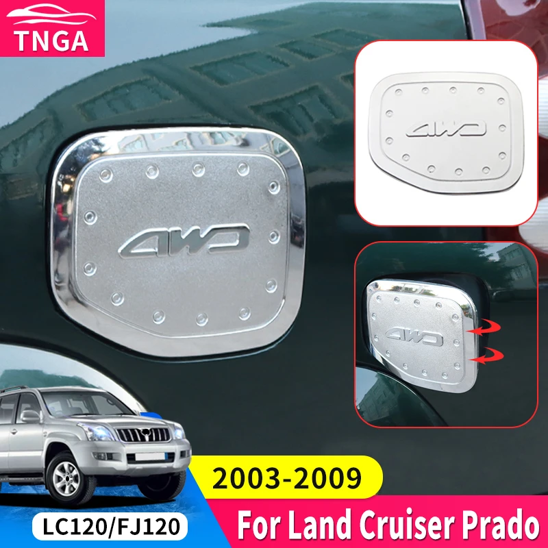 Stainless Steel Fuel Tank Cap Suitable for 2003 2009 Land Cruiser Prado ...