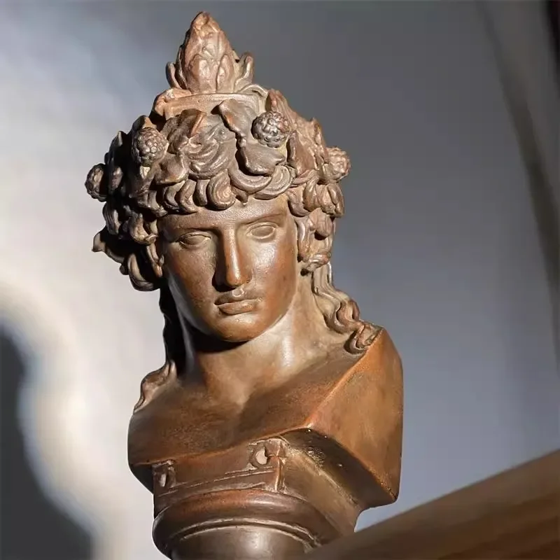 Reproduction of Ancient Greek Statue Dionysus Head Art Sketch Teaching ...