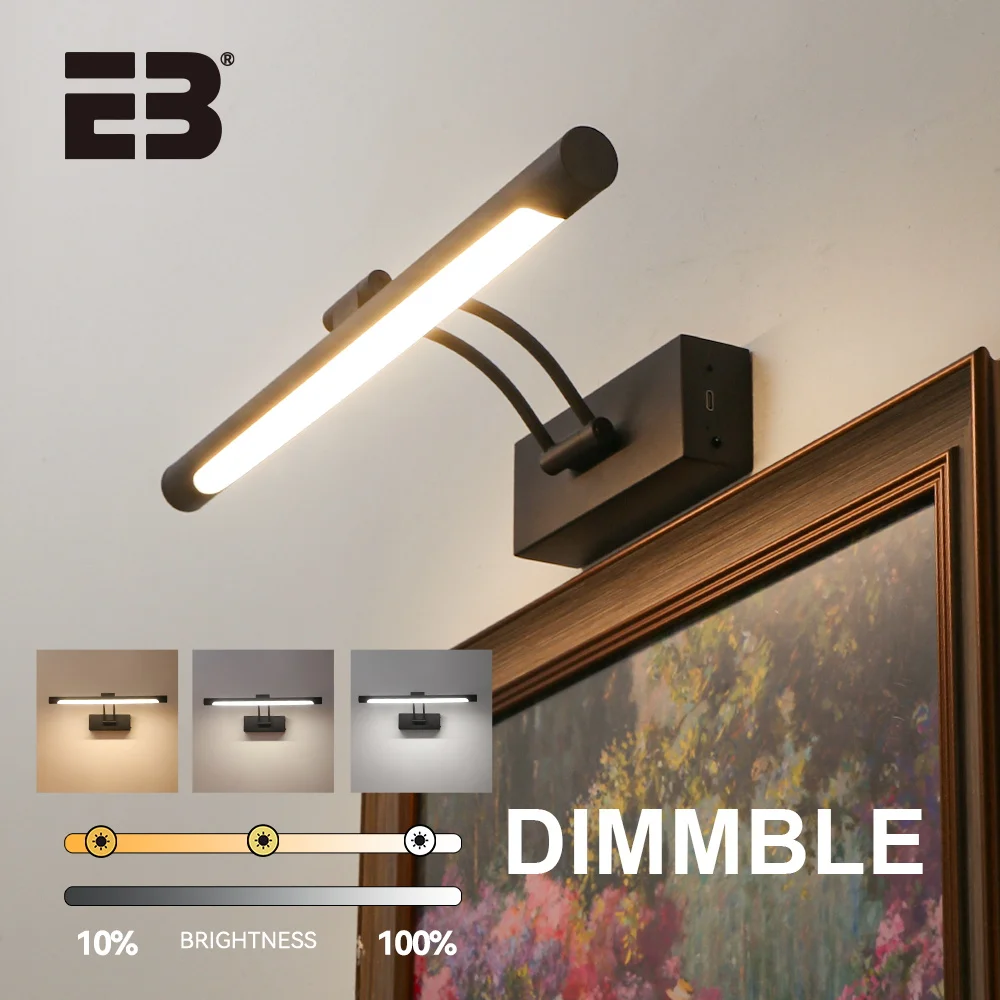 USB-Rechargeable-Wall-Light-Fixtures-5V-40cm-Indoor-Wall-Sconce-Three ...