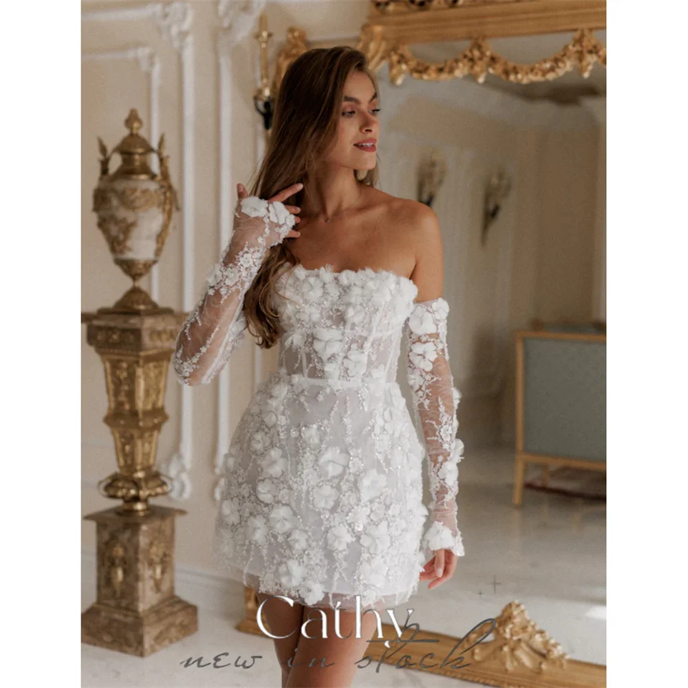 Cathy-Mini-robe-de-Rhbrod-e-en-dentelle-de-fleurs-robes-de-soir-e ...