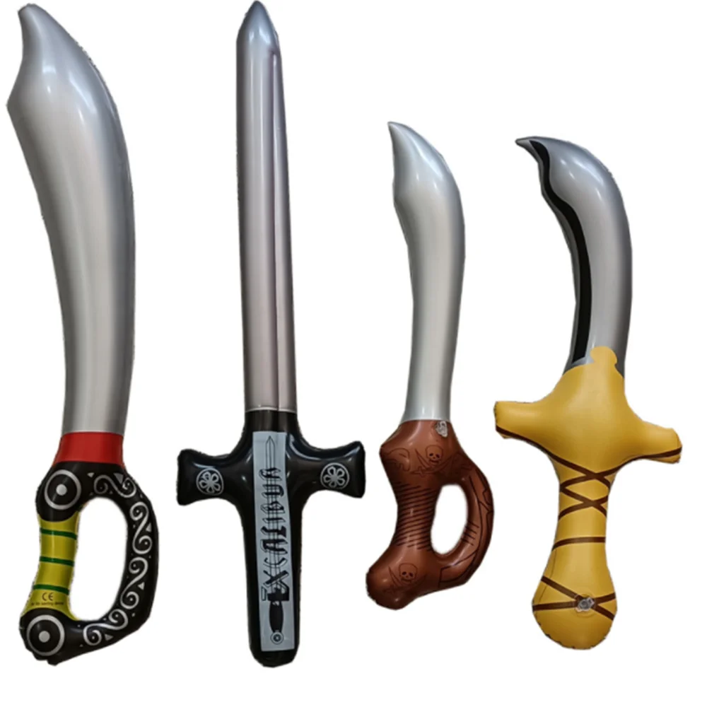 1pcs Pvc Inflatable Swords Toys For Children Kids Outdoor Fun Pool Swim ...