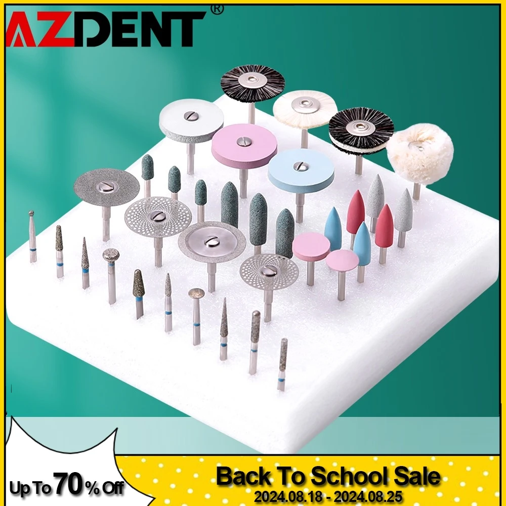 1Box-Total-35Pcs-Box-Azdent-Dental-Lab-Polishing-Kit-Ceramic-Porcelain ...
