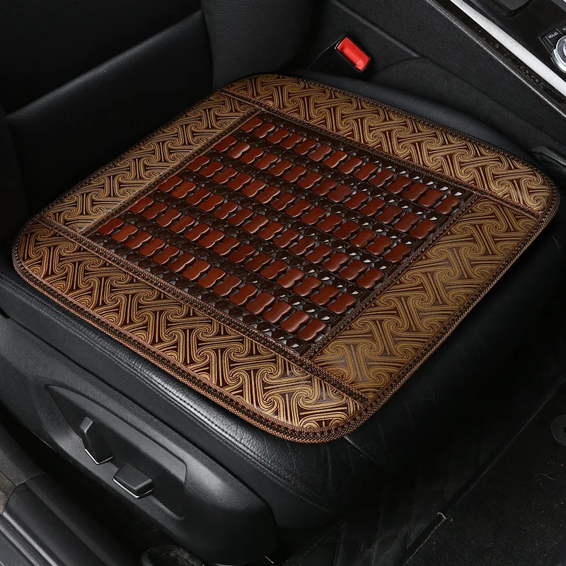 44*44cm Bamboo Mat Car Seat Cover Protector Seat Cover Accessories Cool ...