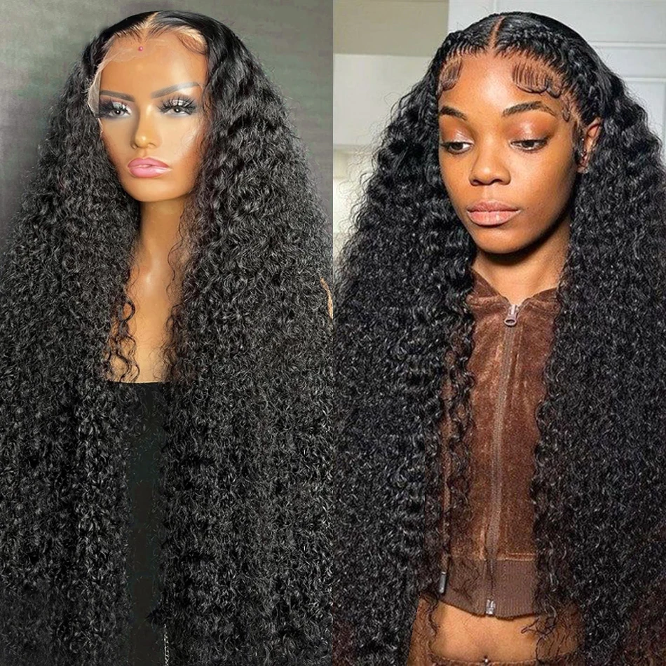 Perruque Hd Lace Transparente Perruque Cheveux Humain Sans Colle ...