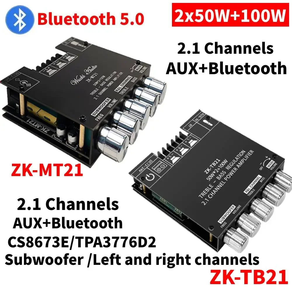 ZK-1002T-Bluetooth-Compatible-Amplifier-HIFI-2-0-Channel-100Wx2-Audio ...