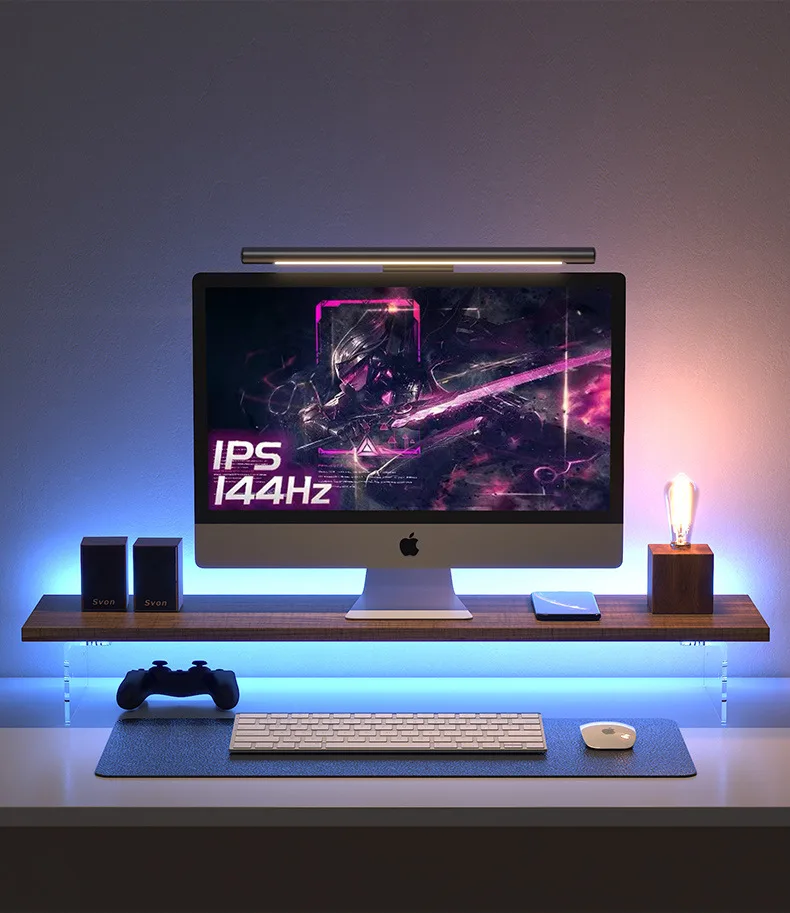 Creative-Acrylic-Computer-Heightener-Desktop-Monitor-Bracket-Storage ...