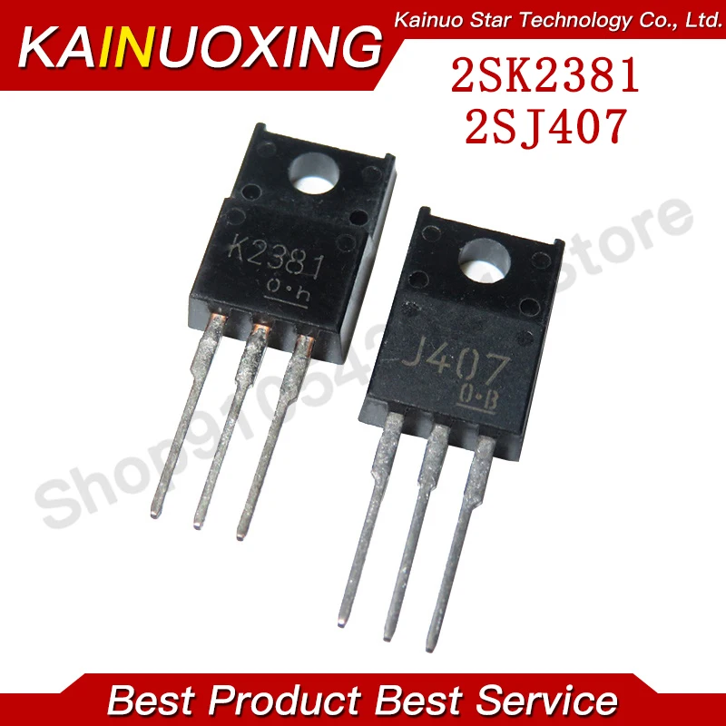 5pcs-2SK2381-2SJ407-TO-220-K2381-J407-TO-220F-audiophile-audio ...