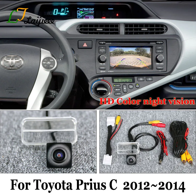 Car Parking Camera For Toyota Prius C 2012 2013 2014 OEM Screen / Large ...