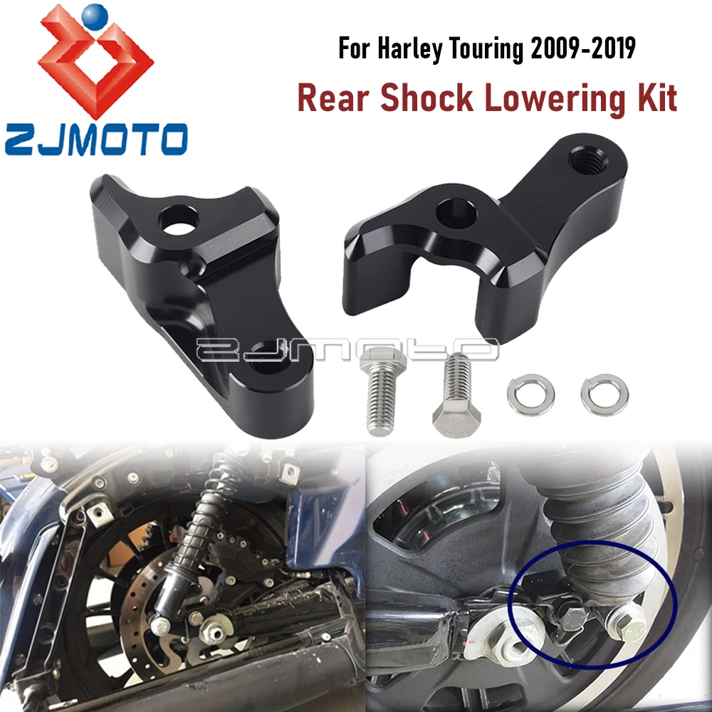 Motorcycle-Rear-Shock-Lowering-Kit-Absorber-Lowered-1-Bracket-For ...