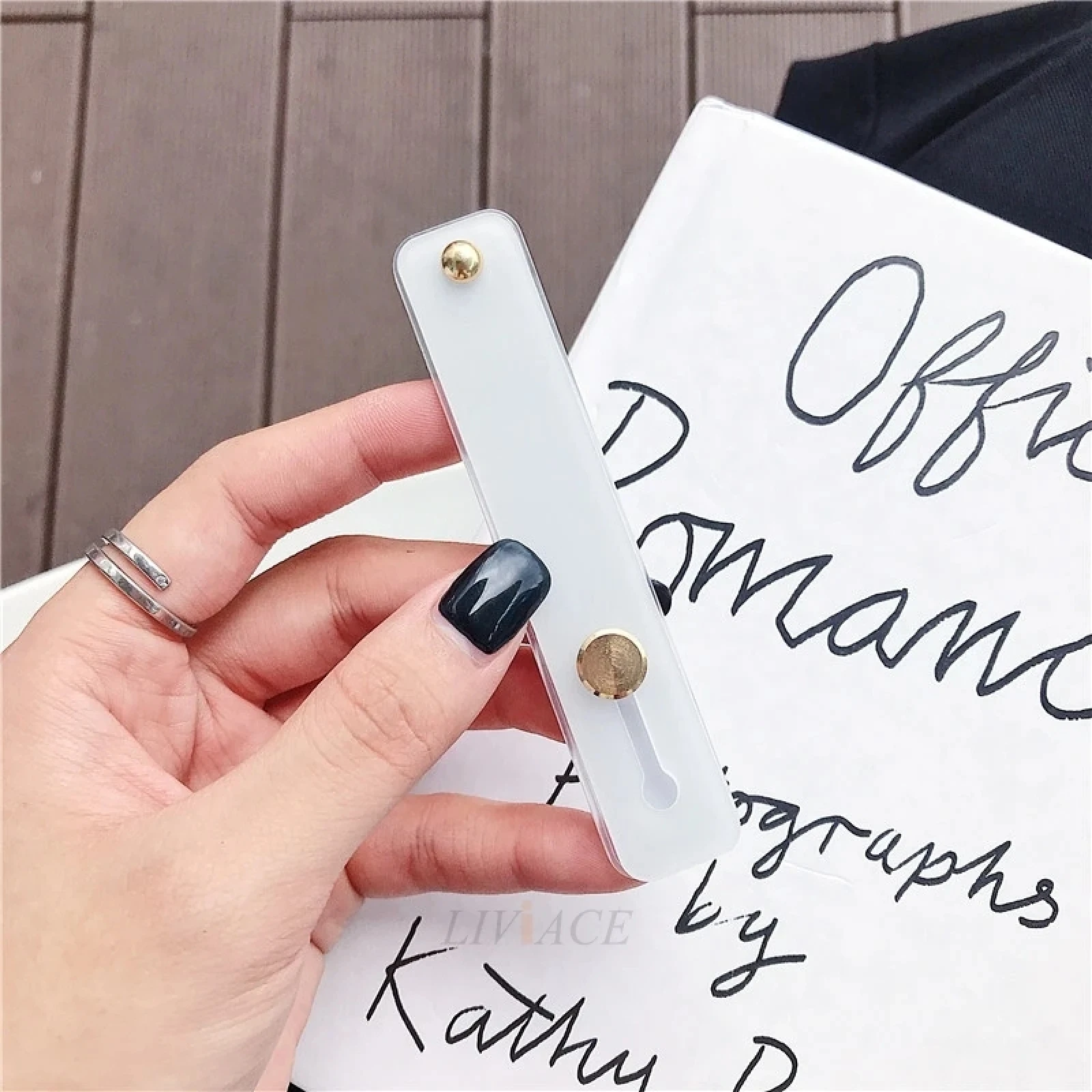 Чехол для телефона из ТПУ и кожи с ремешком на палец | AliExpress