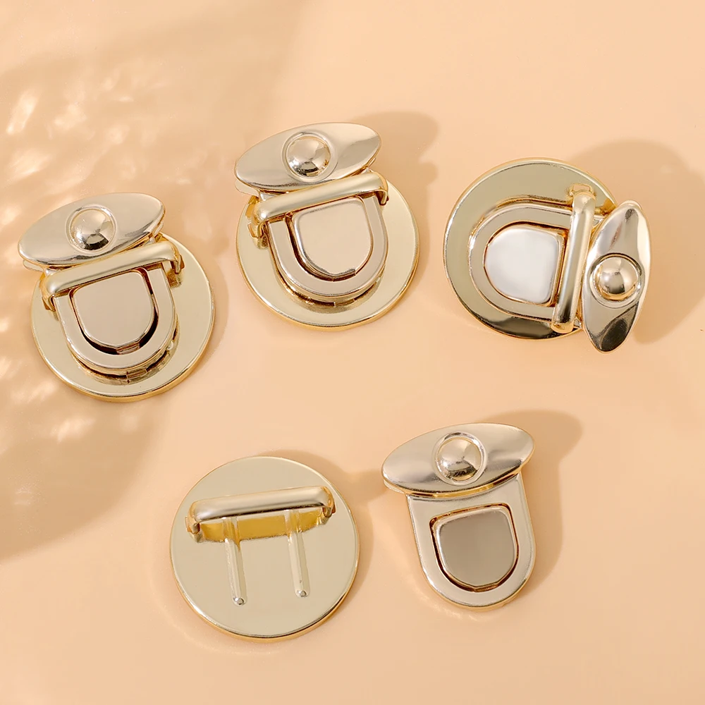 Fermoirs à Pression en Métal pour Sac à Main,1-5 Pièces,Boucles de ...