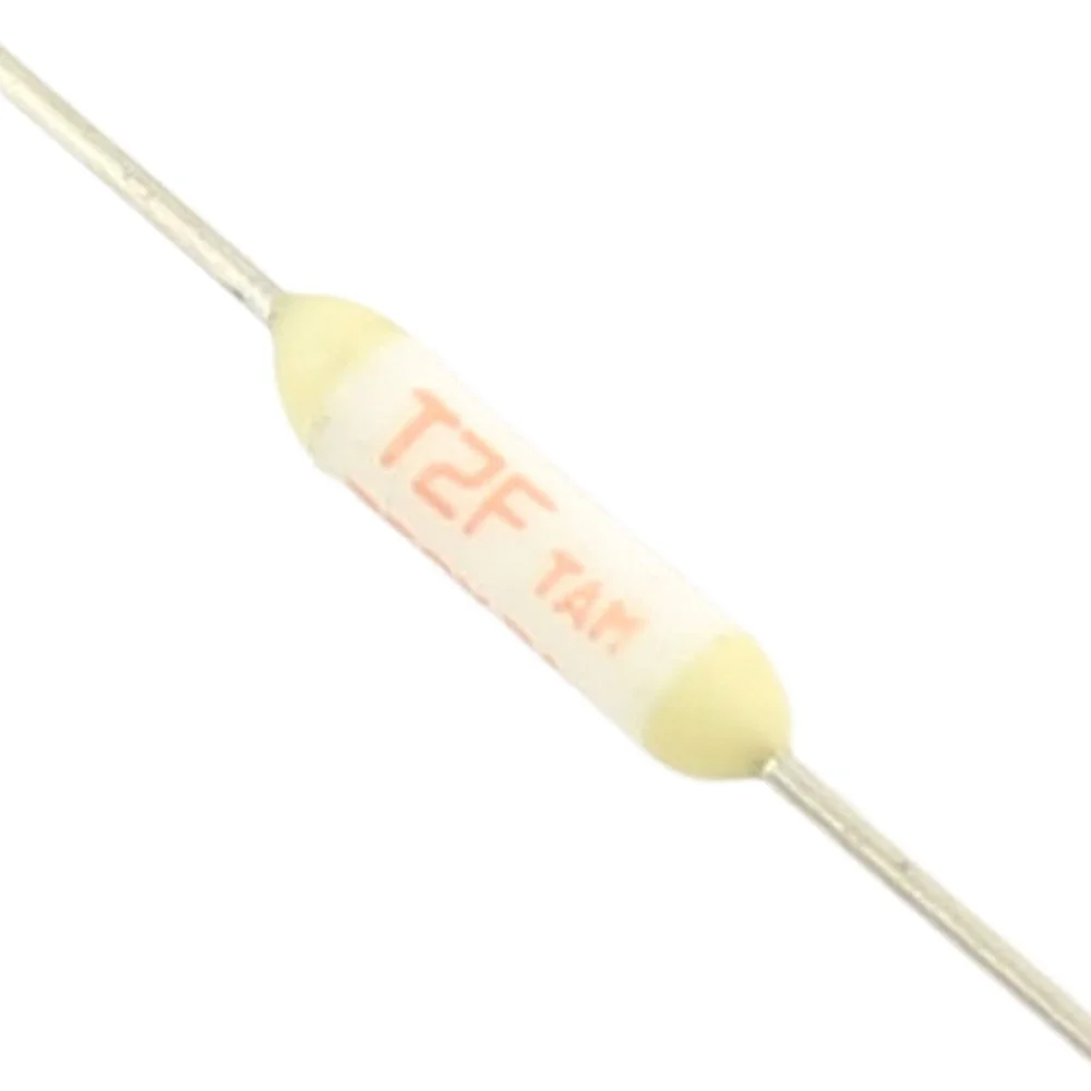 5pcs Axial Lead Thermal Fuse T2f Cutoff 102 Degree Celsius 250v 2a ...