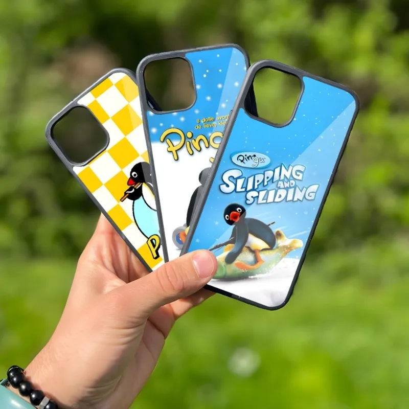 Cartoon-Pingu-Penguin-Phone-Case-For-Iphone-14-13-12-11-Pro-Max-Mini-7 ...