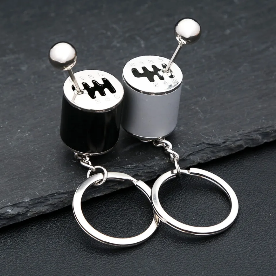 New-Fashion-Car-Modification-Pendant-Six-Gear-Shift-Keychain-For-Men ...