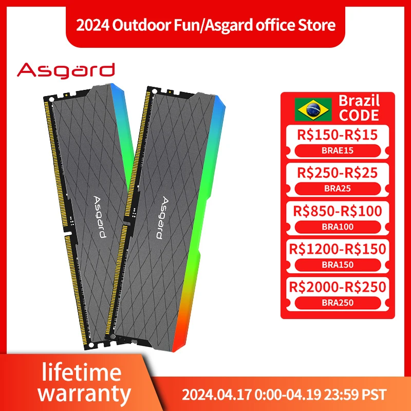 Asgard-LOKI-W2-RGB-RAM-ddr4-8GBx2-16GBx2-3200MHz-UDIMM-desktop-memory ...