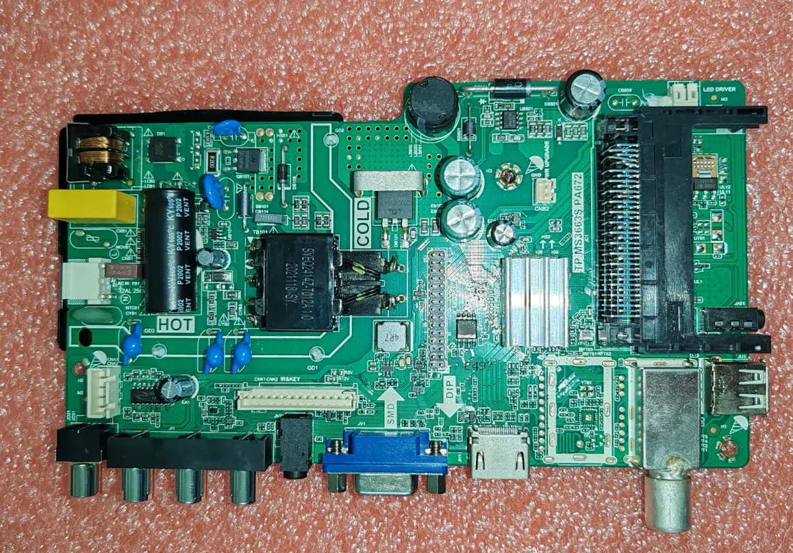TP.MS3663S.PA672 Three in one TV motherboard LED driver 18--60V 300ma ...