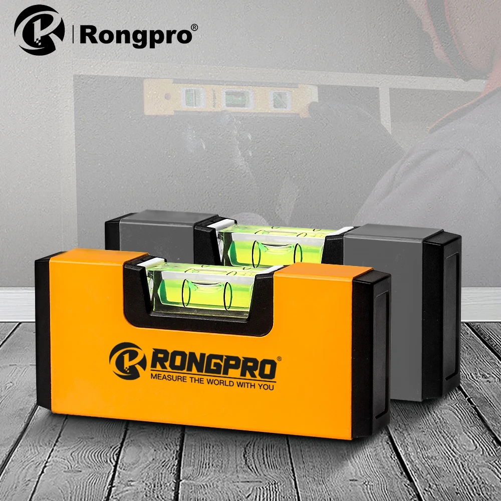 Ronpro 10cm Portable Magnetic Level High-precision Aluminum Structure ...