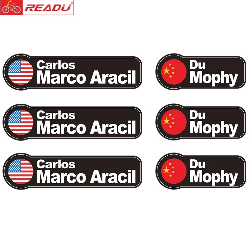 Name Sticker Bicycle Frame | Bicycle Personal Name Sticker - Bicycle ...