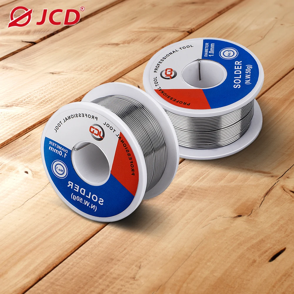 JCD lead-free solder wire 50g 0.6mm 0.8mm 1.0mm 1.2mm 1.5mm solder wire ...