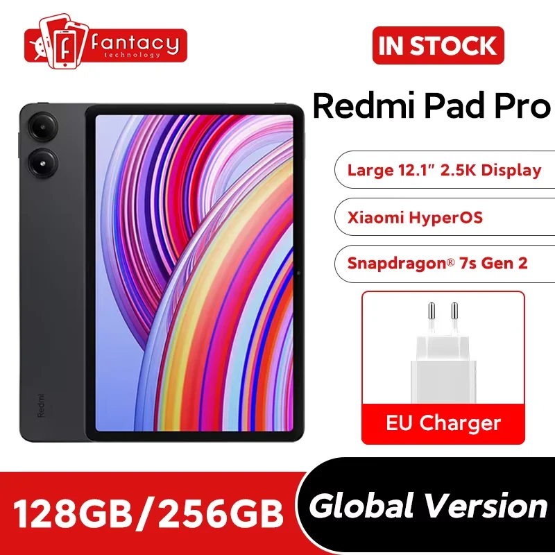 Xiaomi-Redmi-Pad-Pro-Global-Version-Snapdragon-7s-Gen-2-Mi-Tablets-12-1 ...