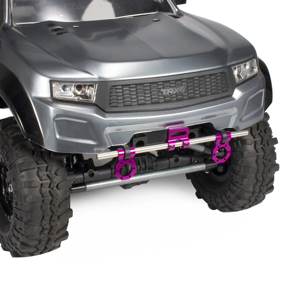Gspeed SCX10 TRX4 Bumper LCG Aluminum Alloy Front Bumper For 1/10 RC ...